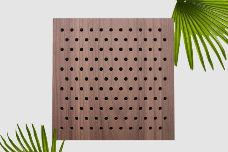 Micro Perforated Wood Acoustic Panels for Noise Reduction